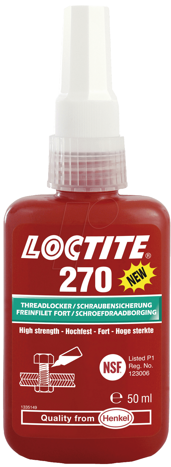 Loctite 270 - 10ml - High Strength Studlock